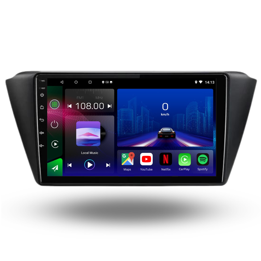 Škoda Fabia (2015–2020) Android 15 Autoradio mit Apple CarPlay & Andro