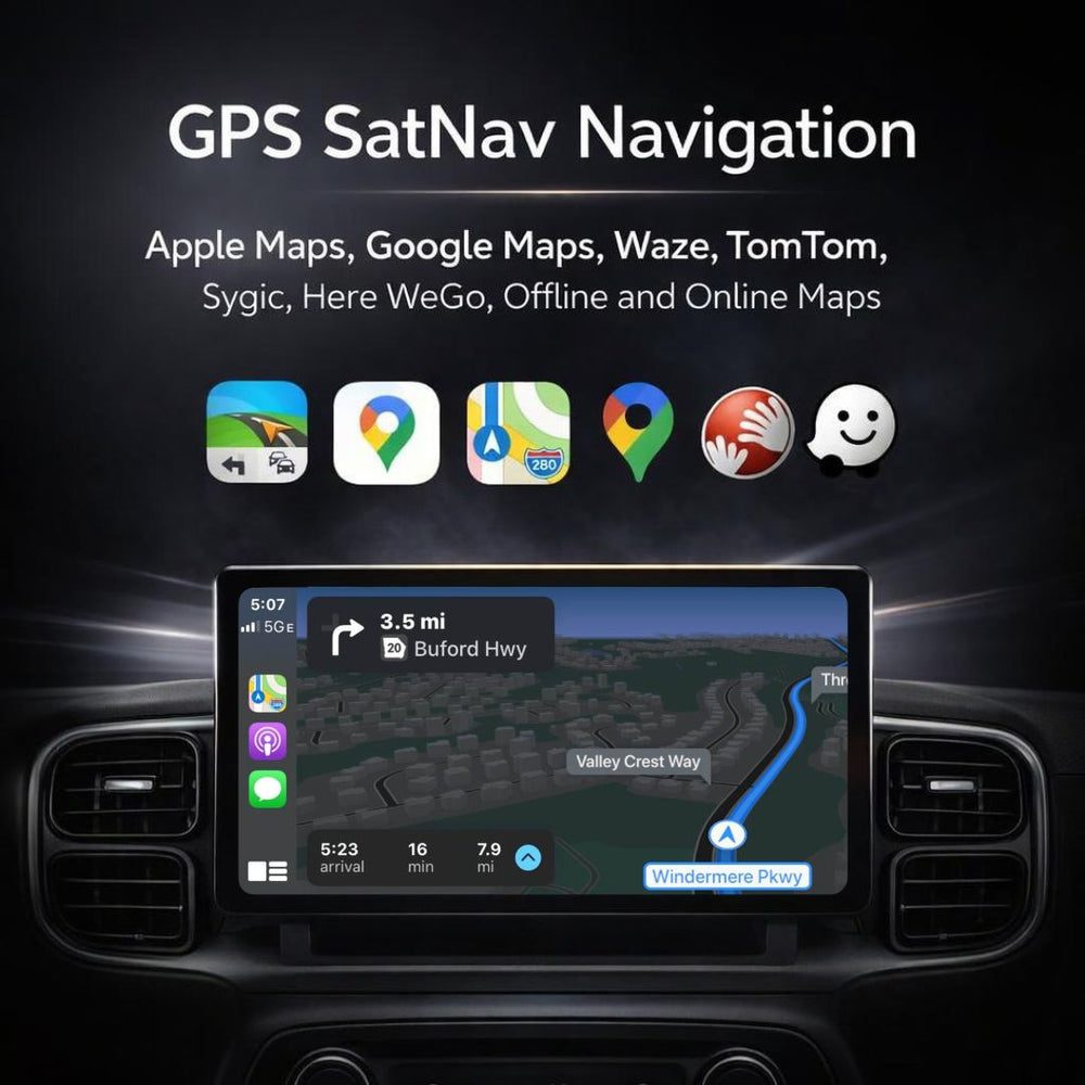 Mini 2011–2013 R56 R60 Stereo | Apple CarPlay & Android Auto